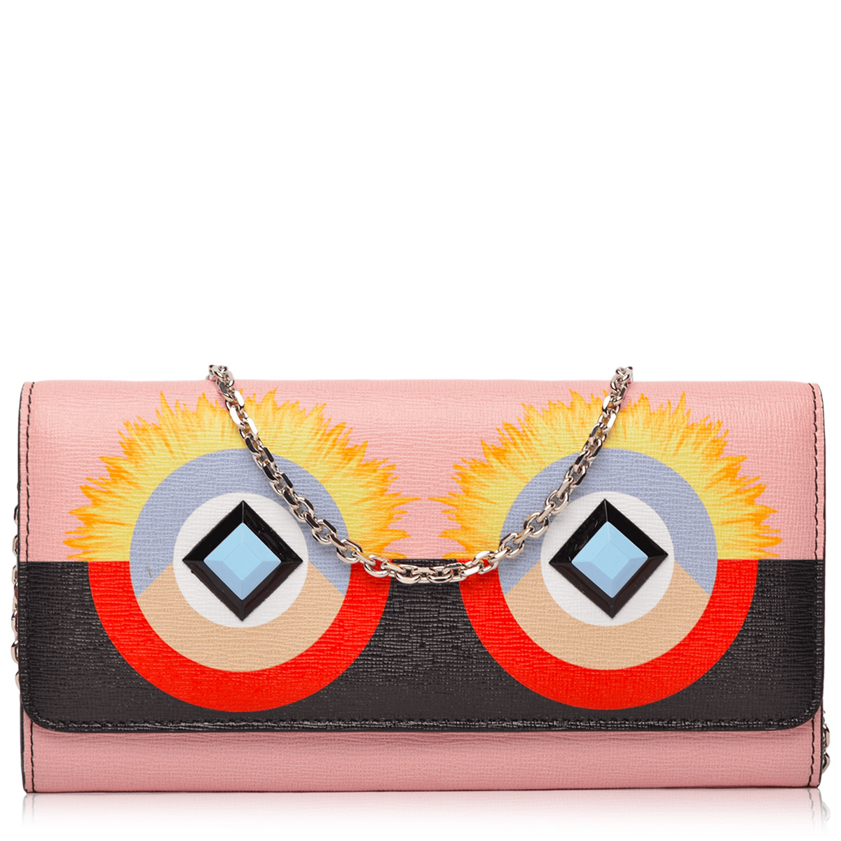 FENDI Multicolor Monster Wallet On Chain 700002